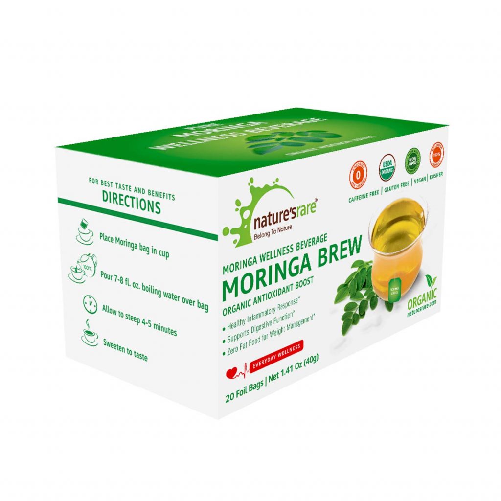 Pure Moringa Brew | Nature's Rare | Cinnamon Tea